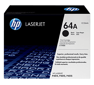 HP 64A Black Original LaserJet Toner Cartridge - (CC364A) - Shop HP.com ...