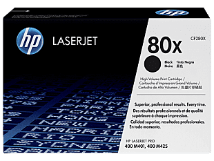 HP 80X High Yield Black Original LaserJet Toner Cartridge - Shop HP.com ...