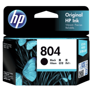 HP 804 Black Original Ink Cartridge - (T6N10AA) - Shop HP.com Australia