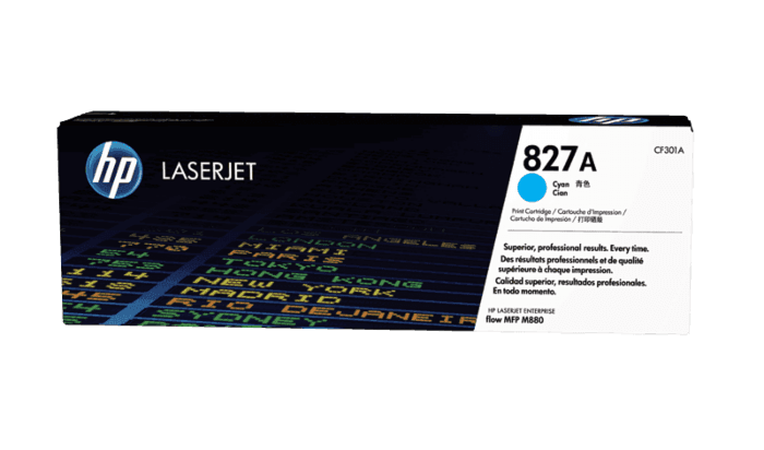 HP 827A Cyan Original LaserJet Toner Cartridge (CF301A) - Shop HP.com Australia