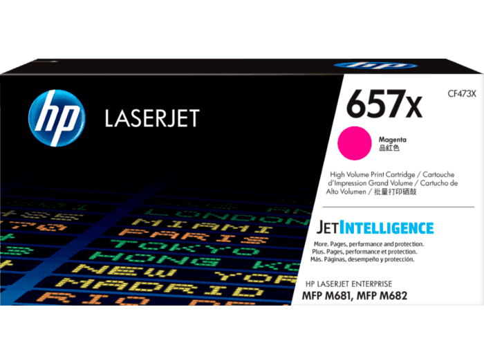 HP 657X High Yield Magenta Original LaserJet Toner Cartridge - (CF473X ...