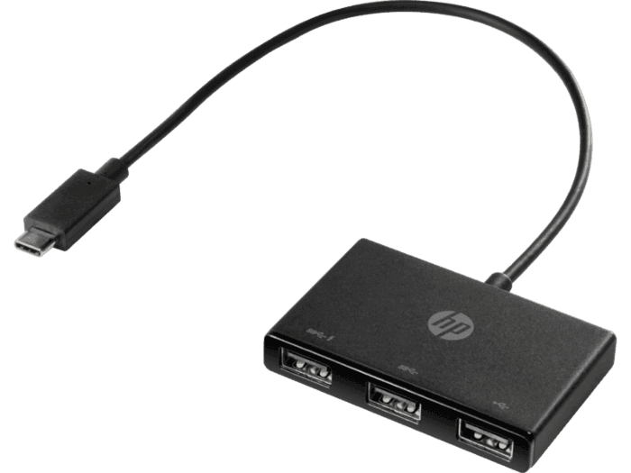 HP USB-C to USB-A Hub (Z6A00AA) - Shop HP.com Australia