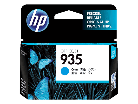 HP 935 Cyan Original Ink Cartridge (C2P20AA) - Shop HP.com Australia