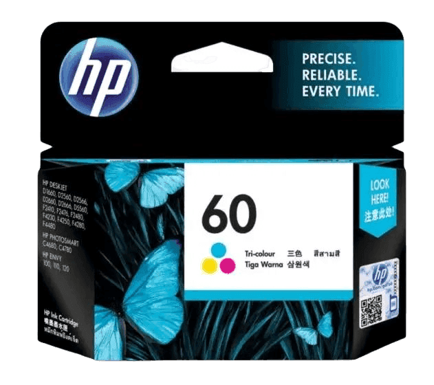 HP 60 Tri-color Original Ink Cartridge (CC643WA) - Shop HP.com Australia