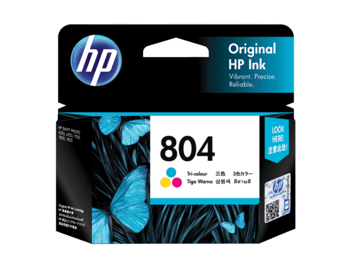 HP 804 Tri-color Original Ink Cartridge - (T6N09AA) - Shop HP.com Australia